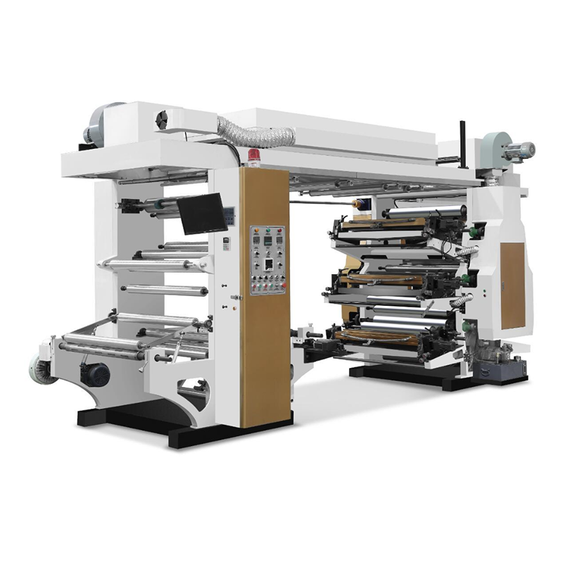 Plastic film flexo printing machine high speed printing - Buy Plastic ...